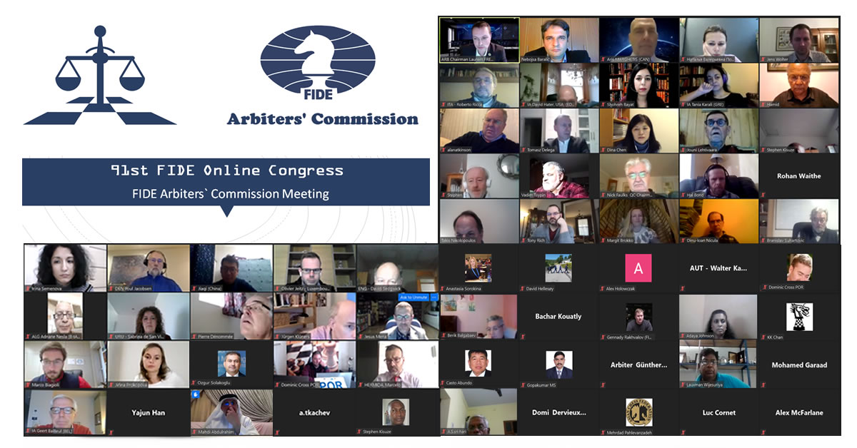 First Congress Meeting for the new ARB Commission – FIDE Arbiters ...