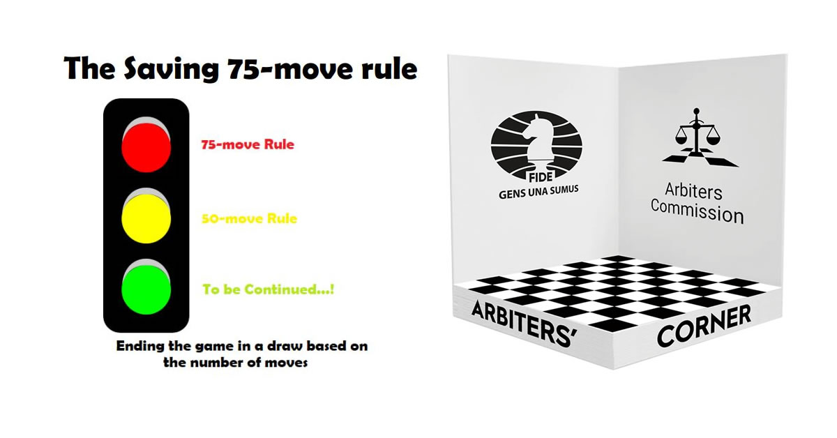 The saving 75-move role – Arbiters' Commission