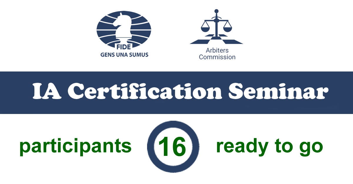 International Arbiter Certification Seminars – 16th IA Seminar is ready ...
