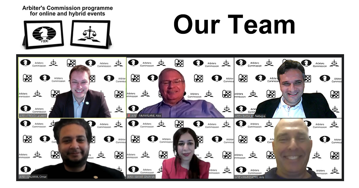 ARB Training Programme – Our team – FIDE Arbiters' Commission
