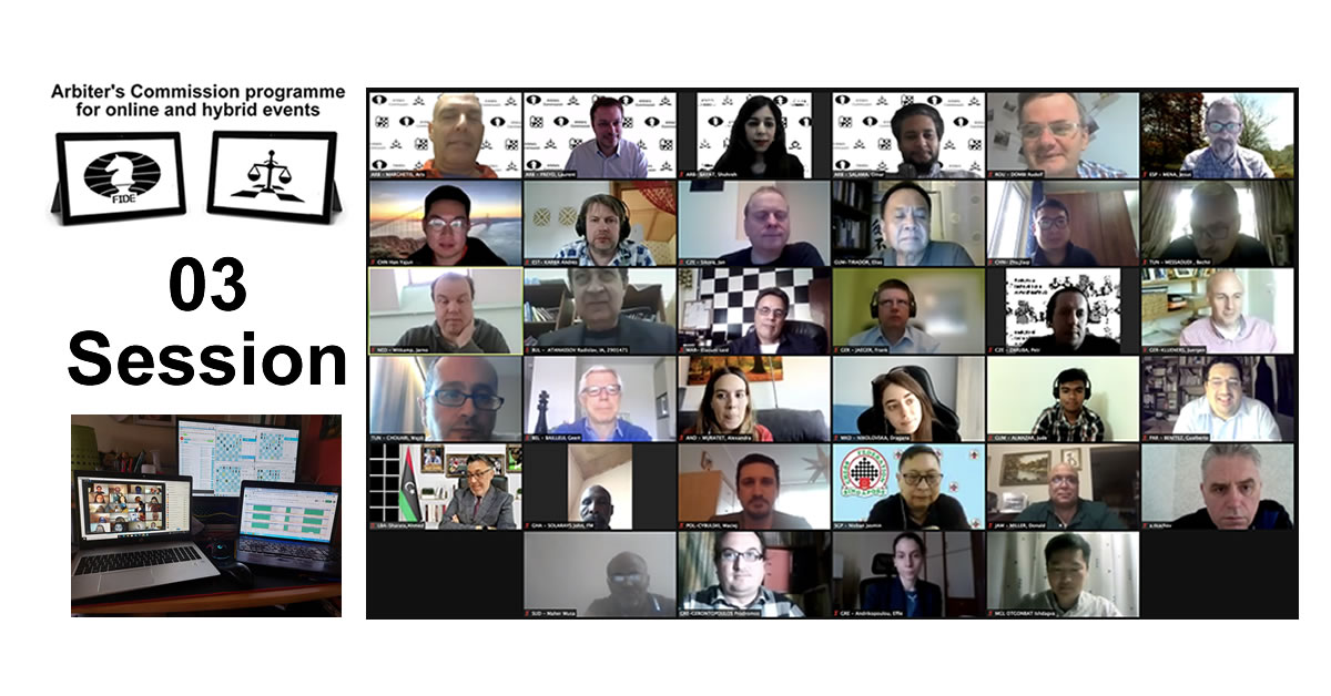 ARB Training Programme – Session 03 – FIDE Arbiters' Commission